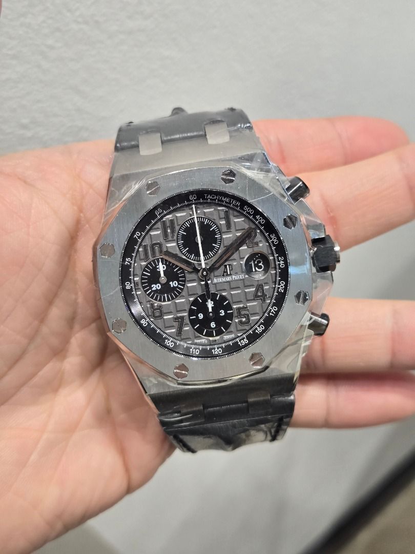 Audemars Piguet 26470ST Royal Oak Offshore Chronograph 42mm Gray ...