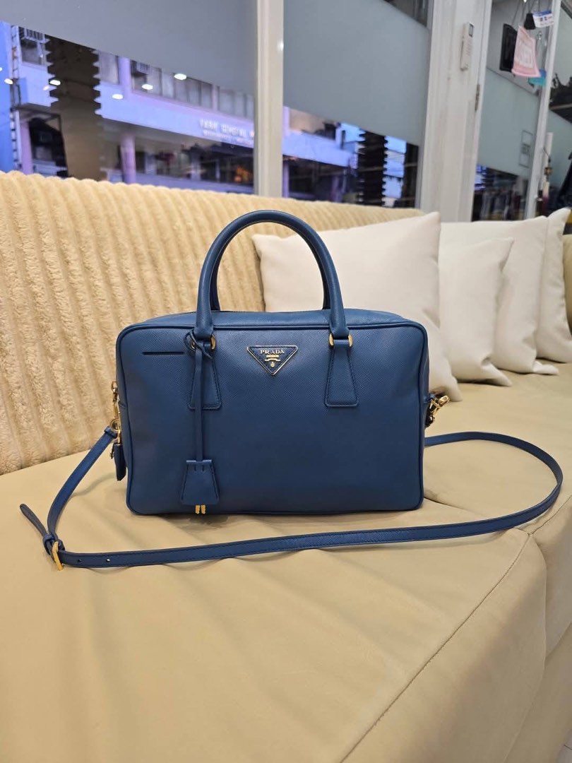 Authentic Prada 2 way bag, Luxury, Bags & Wallets on Carousell