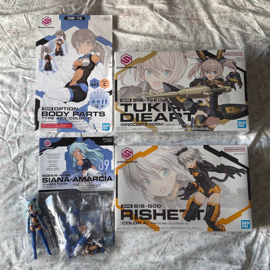 Bandai 30MS 30 minute sisters Rishetta, Tukirna Diearth (Innocente Form ...