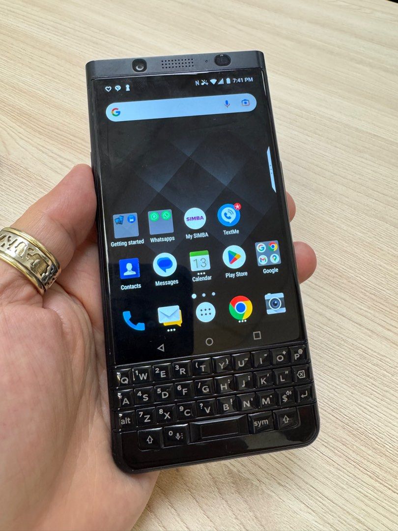 Original Unlocked BlackBerry Keyone 4+64GB Dual SIM Touch Screen WiFi ...