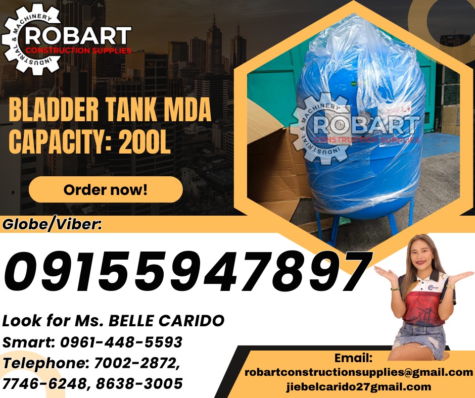 Bladder Tank MDA, Commercial & Industrial, Industrial Equipment on ...
