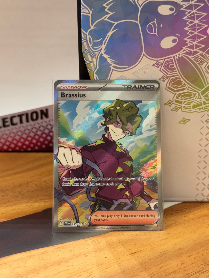 Brassius 135 - Prismatic Evolutions, Hobbies & Toys, Toys & Games on ...