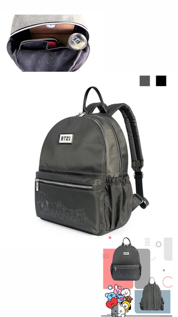BT21 Backpack, Hobbies & Toys, Memorabilia & Collectibles, K-Wave on ...