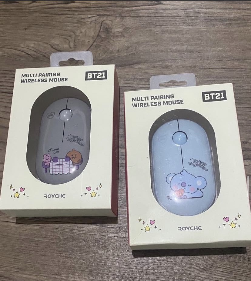 BT21 Koya / Shooky Multipairing Wireless Mouse, Computers & Tech, Parts ...