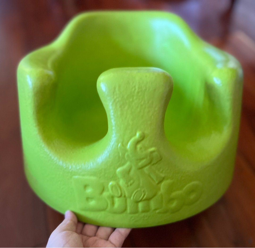 Bumbo Floor Chair (green), Babies & Kids, Baby Nursery & Kids Furniture ...