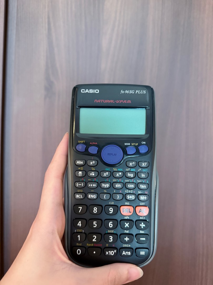 Casio fx-96SG Plus Calculator, Hobbies & Toys, Stationery & Craft ...