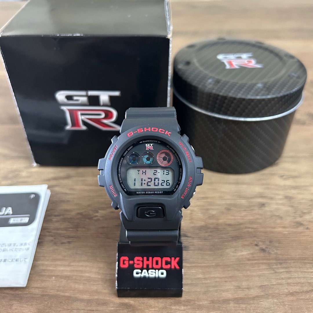 Casio G-Shock x Nissan GT-R DW-6900 GTR 2020 Limited Edition (JAPAN SET ...