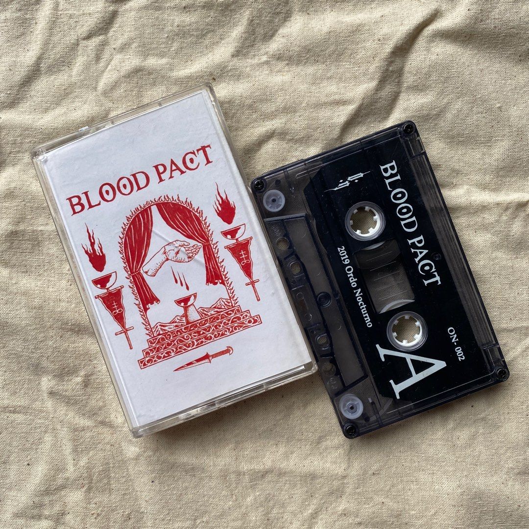 Cassette Blood Pact, Hobbies & Toys, Music & Media, CDs & DVDs on Carousell