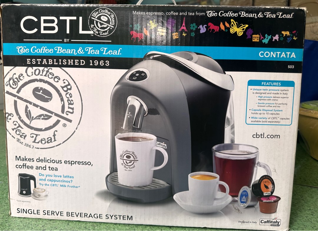 cbtl contata espresso machine, TV & Home Appliances, Kitchen Appliances ...