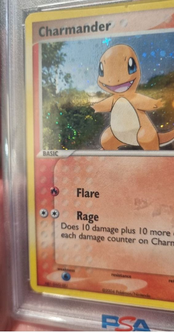 Charmander #113 Secret Rare - 2004 Pokemon FRLG - PSA 9 with Full Swirl ...