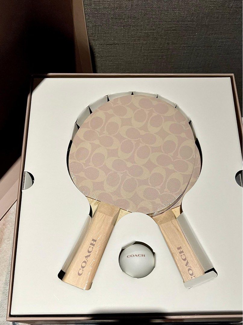 COACH ping pong set, Luxury, Bags & Wallets on Carousell
