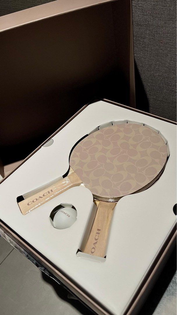 COACH ping pong set, Luxury, Bags & Wallets on Carousell