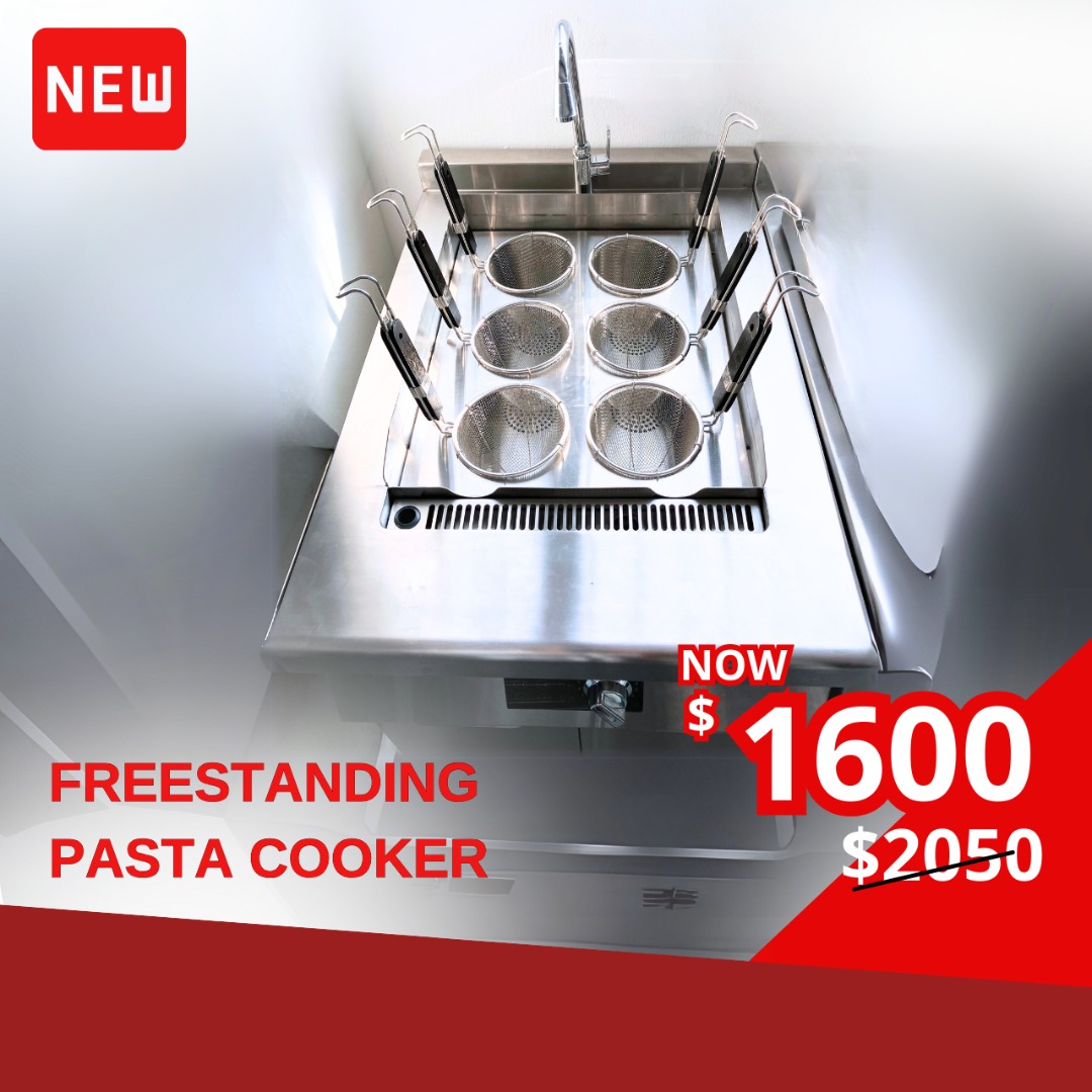 Commercial Standing Induction Pasta Cooker - 6 Basket, TV & Home ...
