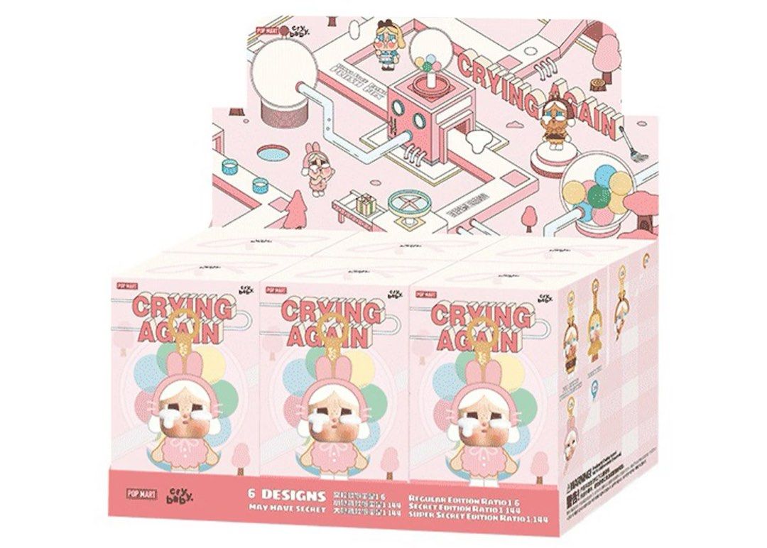 Crybaby Crying Again Full Case, Hobbies & Toys, Toys & Games on Carousell