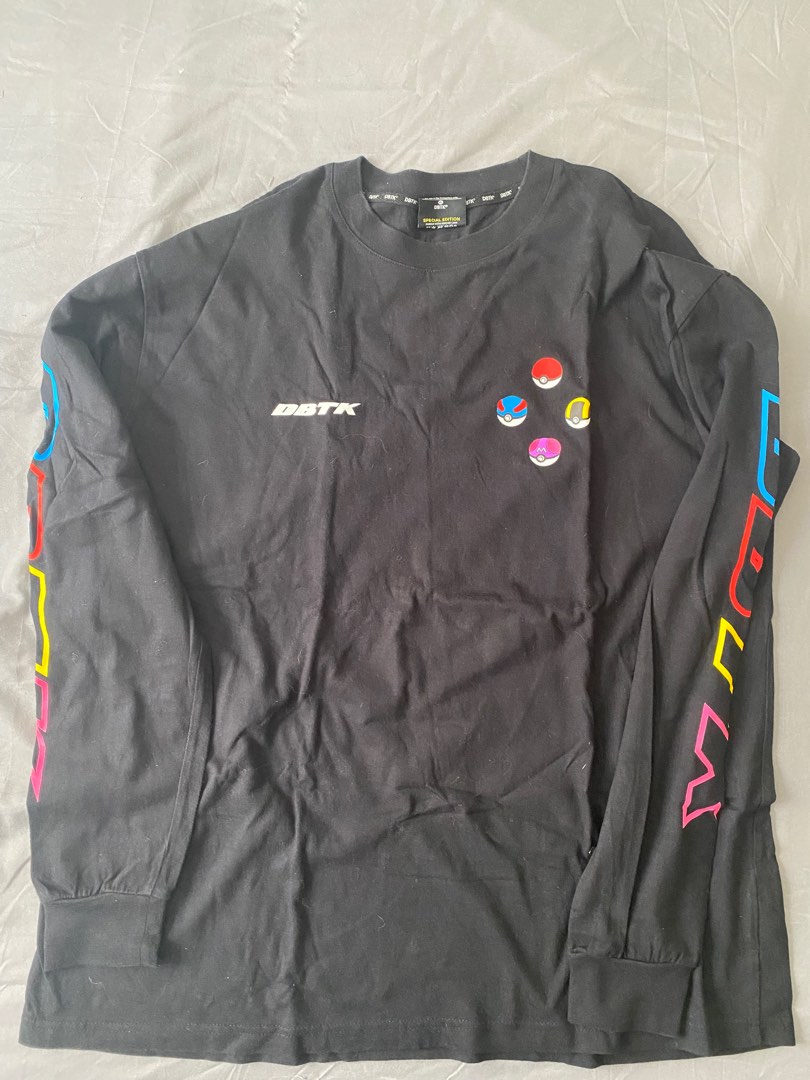 DBTK POKEMON EDITION LONG SLEEVE LIMITED EDITION, Men's Fashion, Tops ...