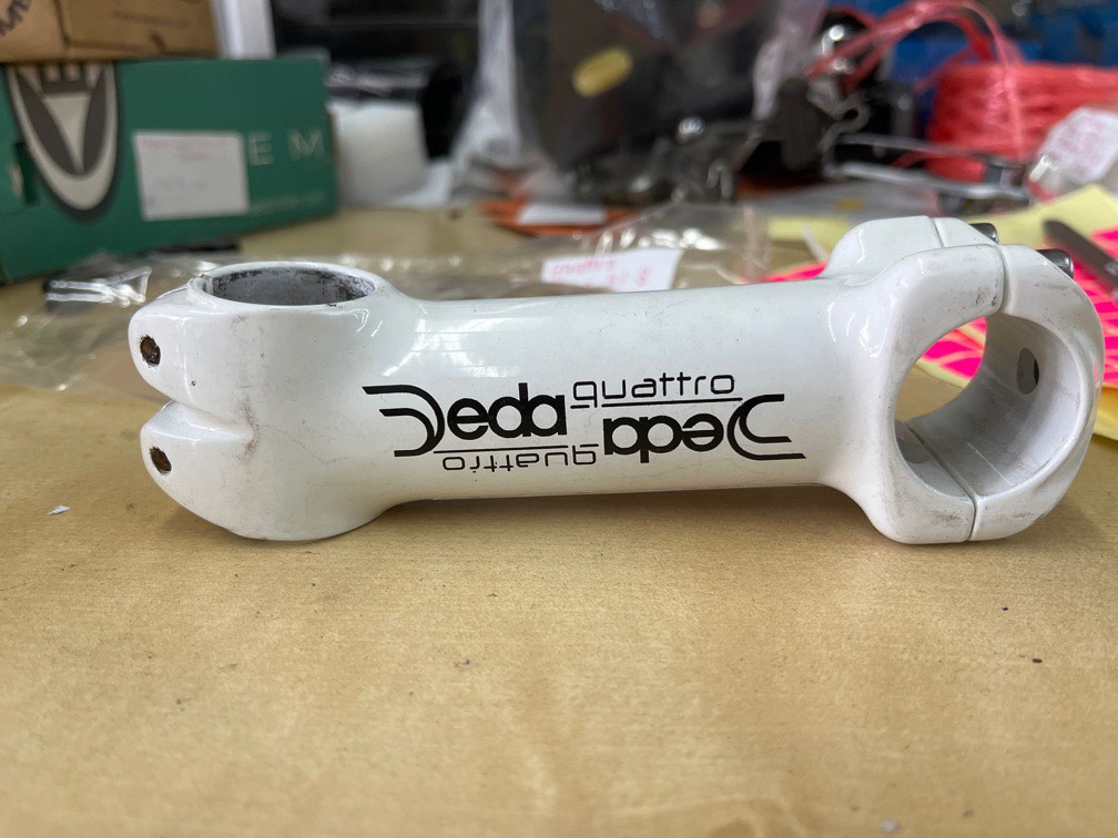 Deda stem Quattro 120mm, Sports Equipment, Bicycles & Parts, Bicycles ...