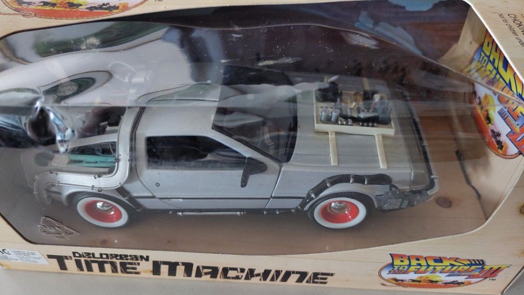 DeLorean Back To The Future 3 die cast, Hobbies & Toys, Collectibles ...