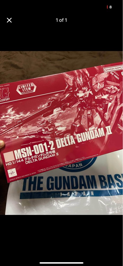 Delta Gundam II (limited Item), Hobbies & Toys, Toys & Games on Carousell