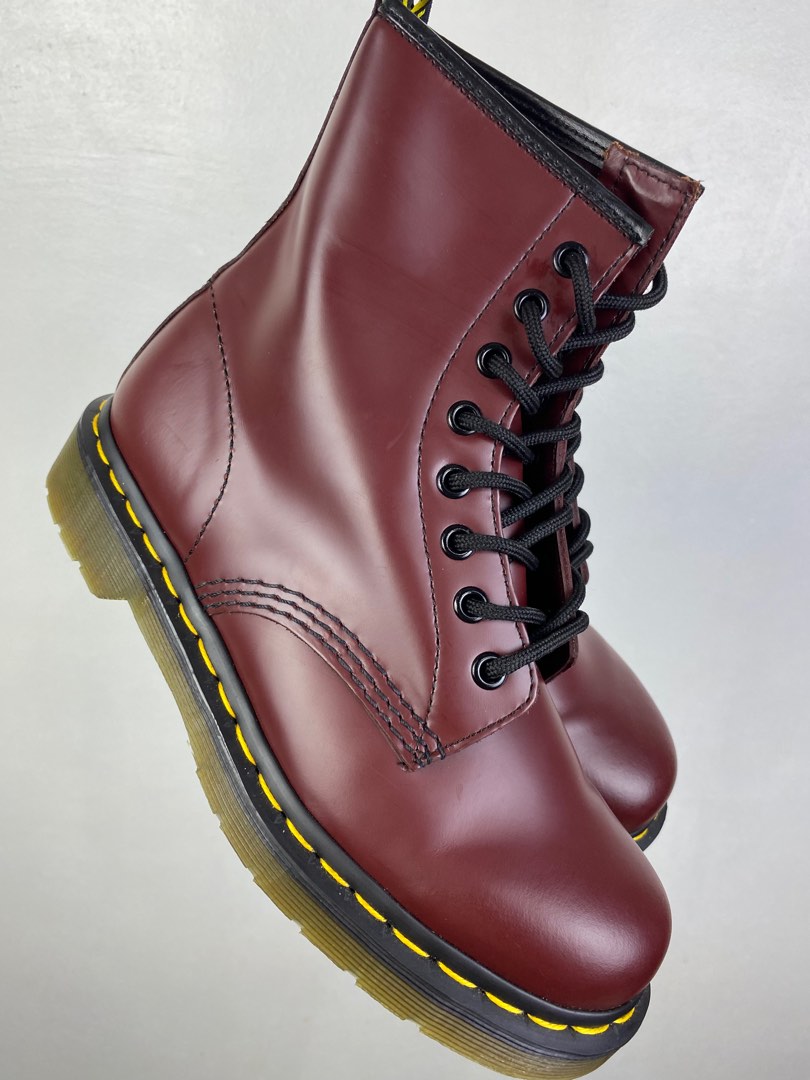 Doc Martens 1460 - Cherry Red Boots, Luxury, Sneakers & Footwear on ...