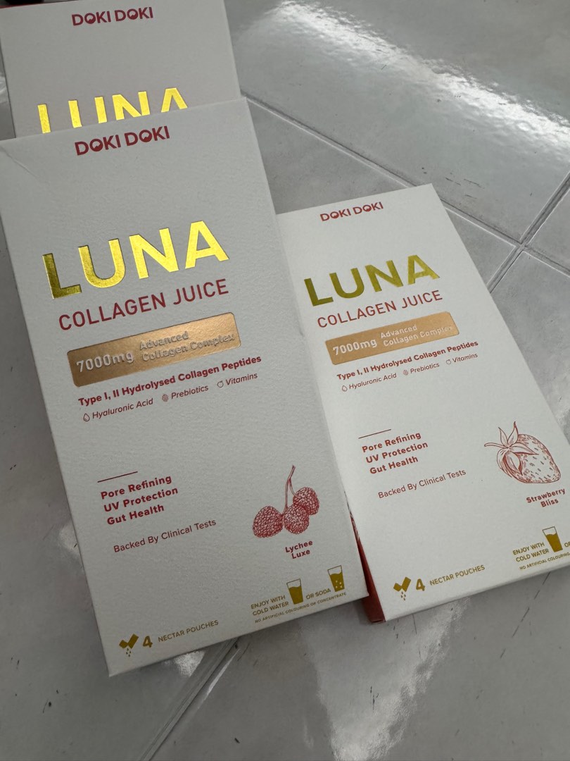 Doki doki LUNA Collagen Juice, Health & Nutrition, Health Supplements, Health Food, Drinks ...