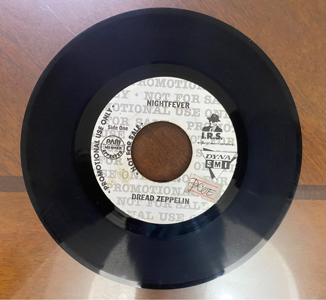 DREAD ZEPPELIN - NIGHTFEVER / MORE THAN A WOMAN - Philippines Original ...