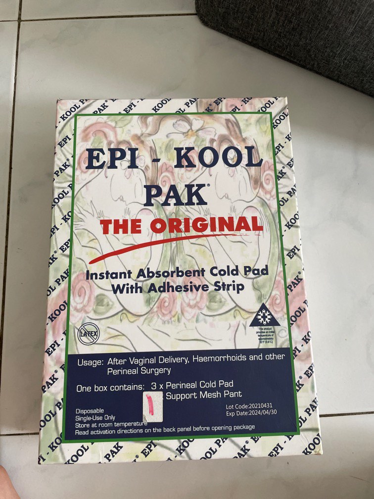 Epi kool pak perineal cooling disposable, Babies & Kids, Maternity Care on Carousell