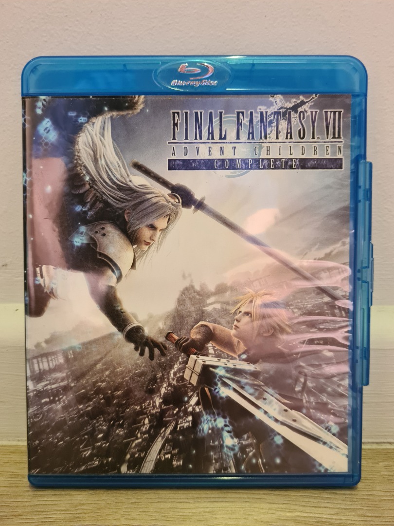 Final Fantasy Advent Children Complete Blu Ray, Hobbies & Toys, Music ...
