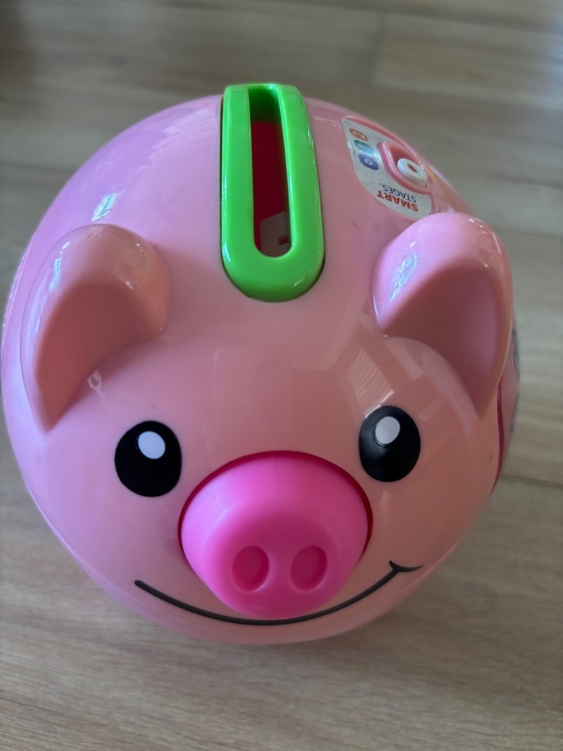 Fisher Price Laugh & Learn Piggy Bank (Smart Stages), Hobbies & Toys ...