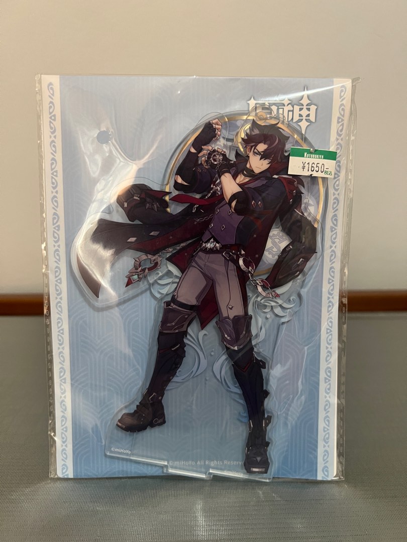 Genshin Impact Acrylic Stand - WRIOTHESLEY, Hobbies & Toys, Toys ...