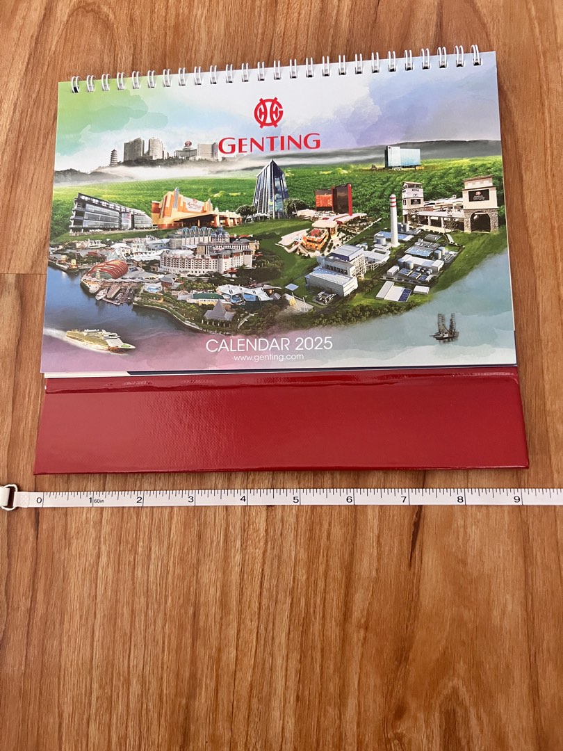 Genting 2025 Calendar, Hobbies & Toys, Stationery & Craft, Other ...