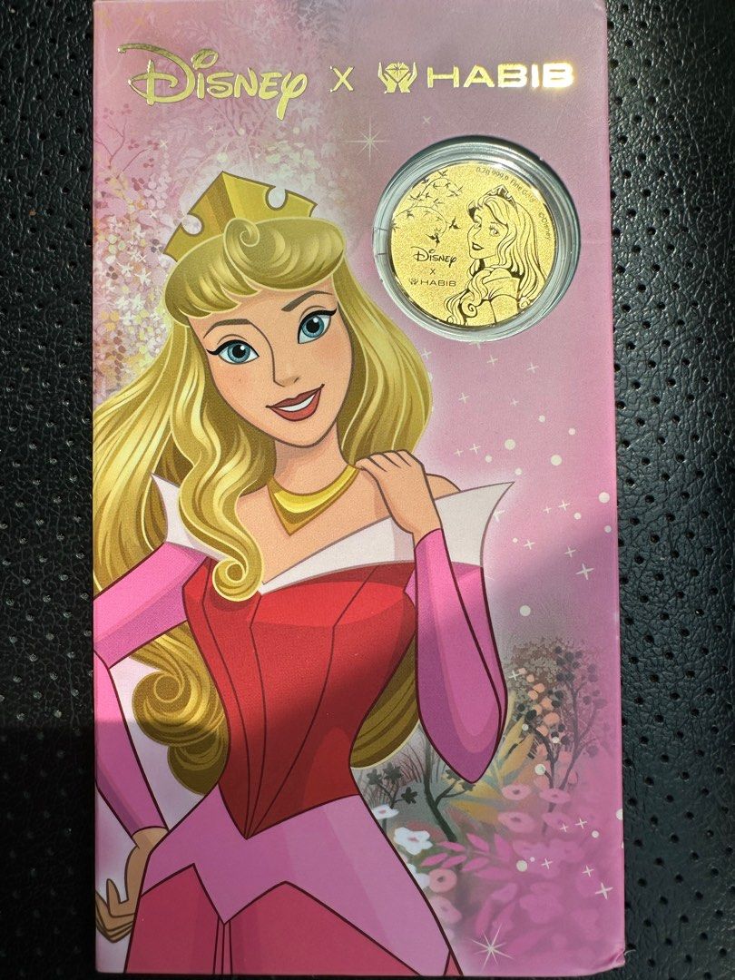 Gold coin Disney Habib jewel, Hobbies & Toys, Collectibles ...
