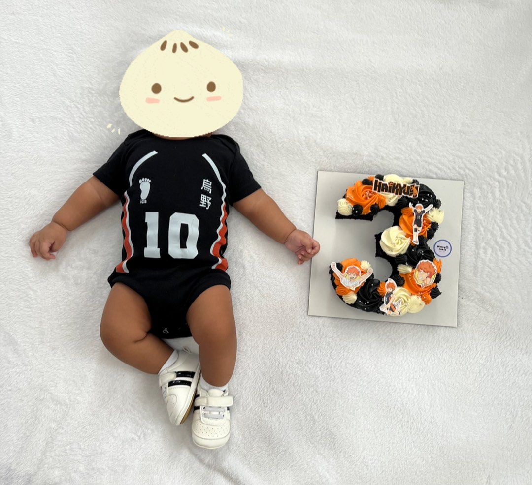 Haikyuu - Hinata Baby Costume, Babies & Kids, Babies & Kids Fashion on ...