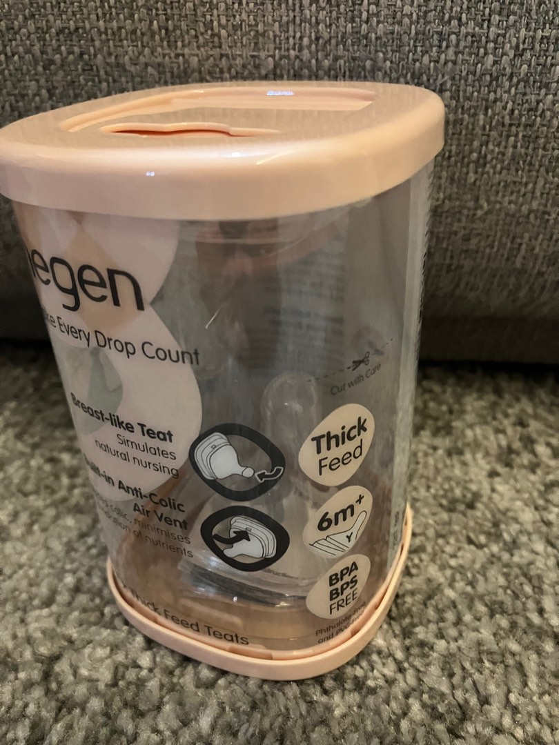 Hegen Teat Thick Feed 2-Pack, Babies & Kids, Nursing & Feeding ...