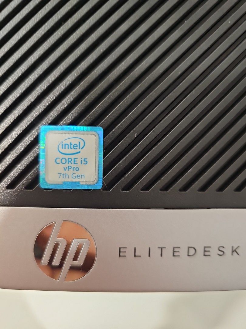 HP Elite desk Intel i5 VPro 7th Gen windows 8 pro Korean language ...