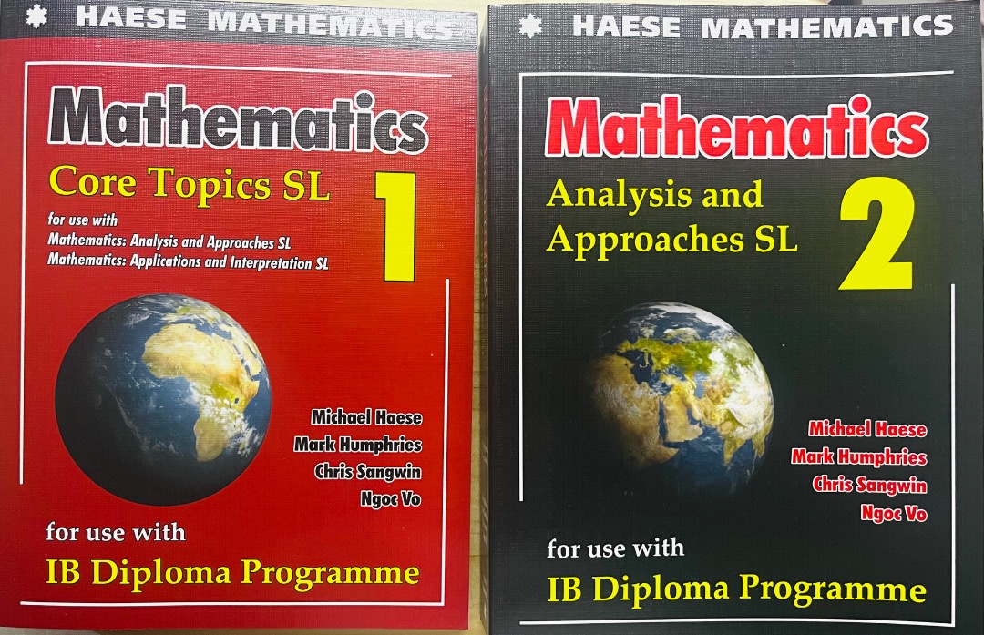 IB 2025 full set: Core Topics SL and Analysis and Approaches(AA) SL ...