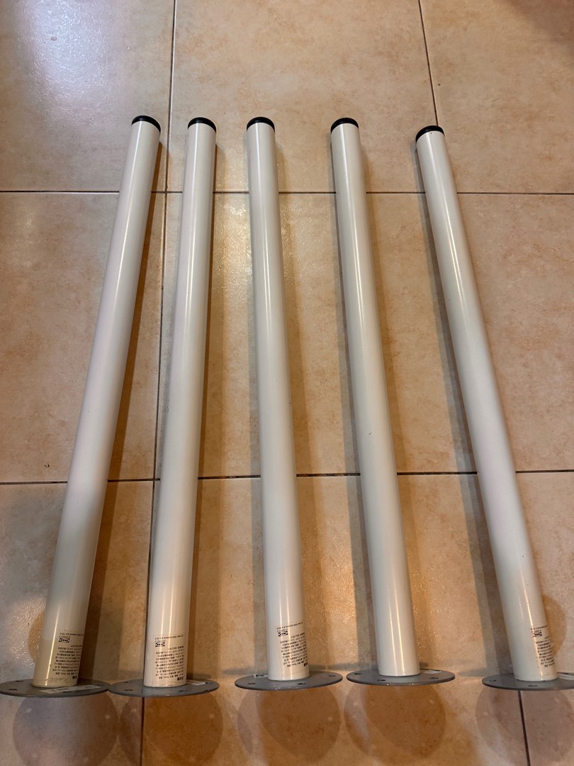 IKEA Adils Leg - white, Furniture & Home Living, Furniture, Other Home ...