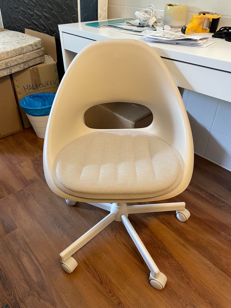IKEA Loberget Office Chair with Pad, Furniture & Home Living, Furniture ...
