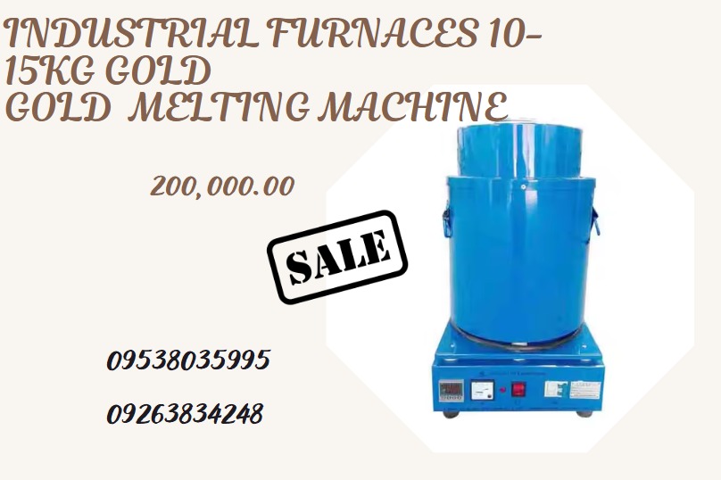 Industrial Furnaces 10-15kg gold Gold Melting Machine, Everything Else ...