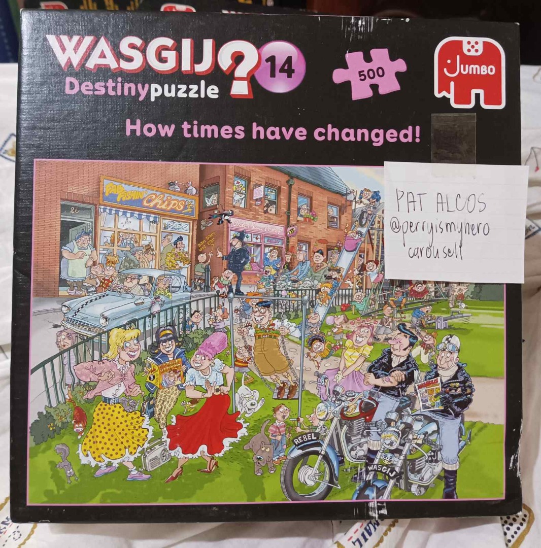 JUMBO WASGIJ Jigsaw Puzzle, Destiny #14 How Times Have Changed! - 500 ...