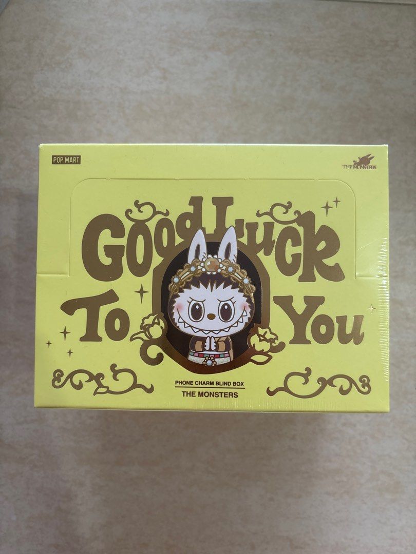 Labubu Good Luck to you phone charms (1 box of 6- $96), Hobbies & Toys ...