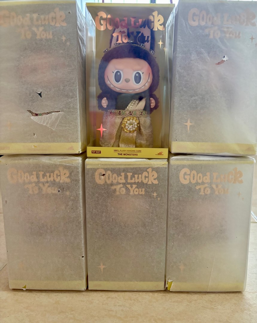 Siambubu Labubu Good Luck To You Thailand Exclusive, Hobbies & Toys ...