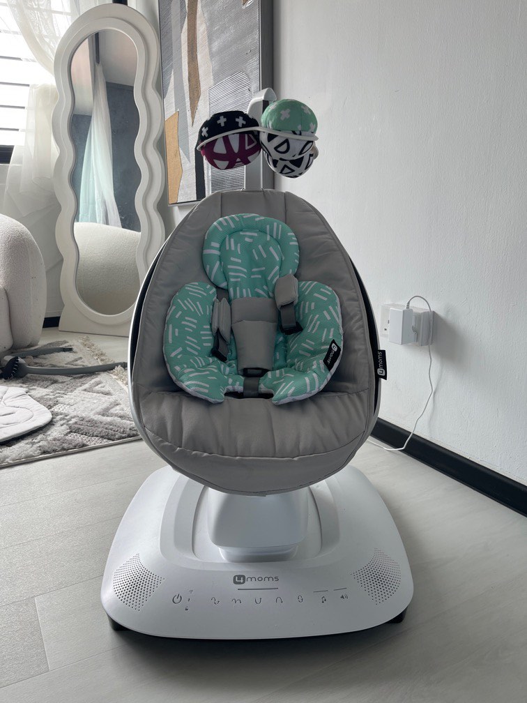 [Latest Model] 4moms mamaRoo Baby Bouncer Rocker Swing with infant ...