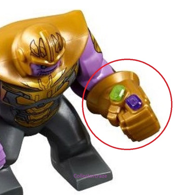 LEGO® GAUNTLET with power jem stones for MARVEL SUPER HEROES LARGE ...