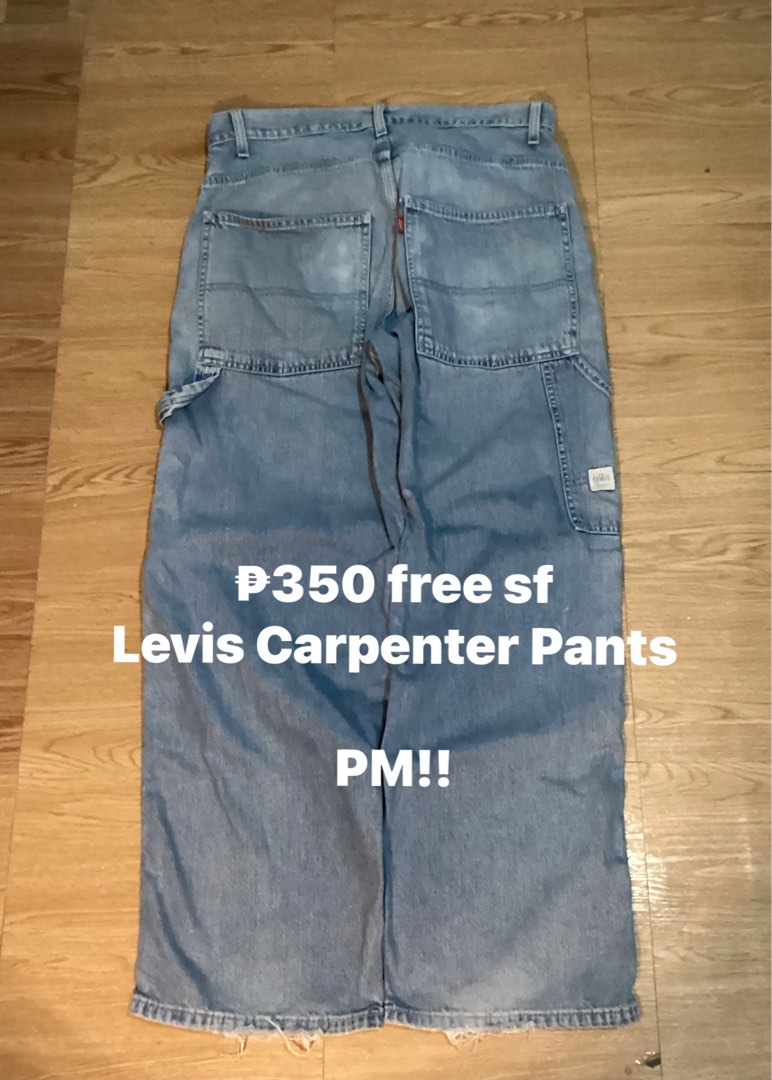 Levis Carpenter Pants, Men's Fashion, Bottoms, Jeans on Carousell
