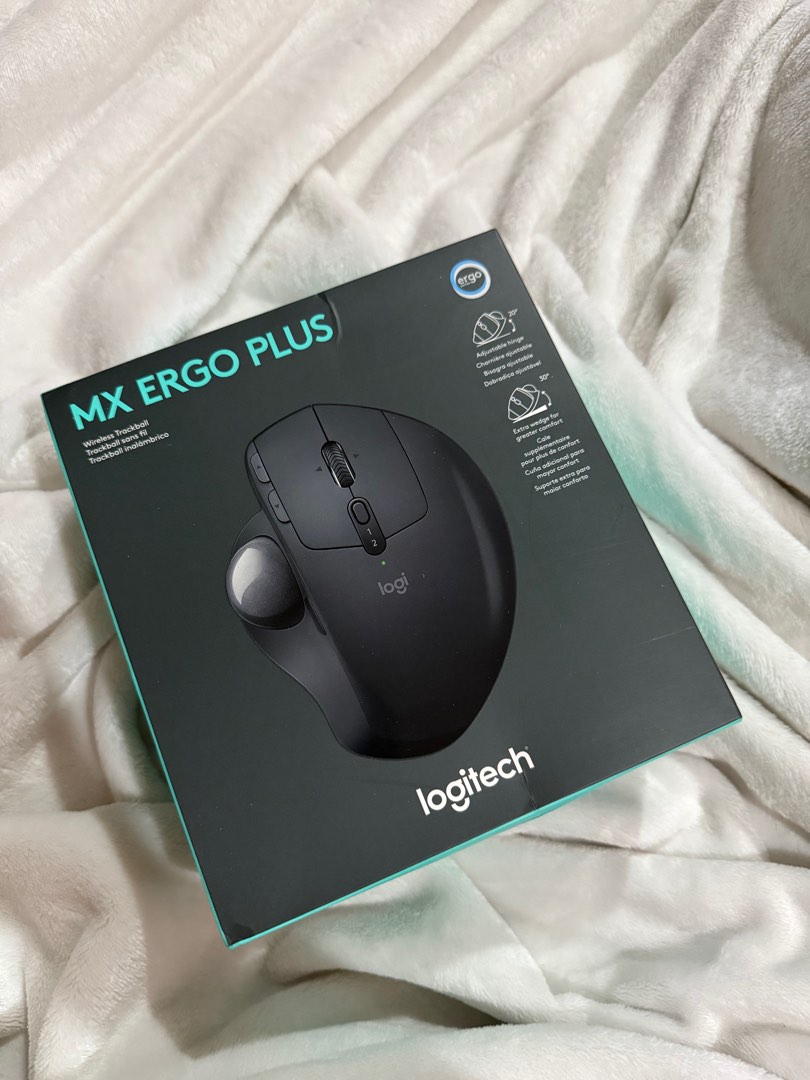 Logitech MX Ergo Plus mouse, Computers & Tech, Parts & Accessories ...