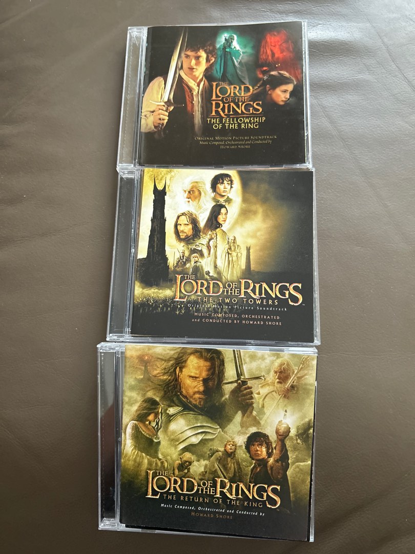 Lord of the Rings OST (3 CDs), Hobbies & Toys, Music & Media, CDs ...