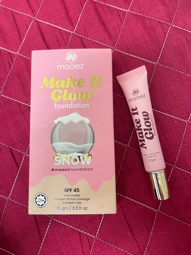 Maez Foundation Code Snow 15g, Beauty & Personal Care, Face, Makeup on Carousell