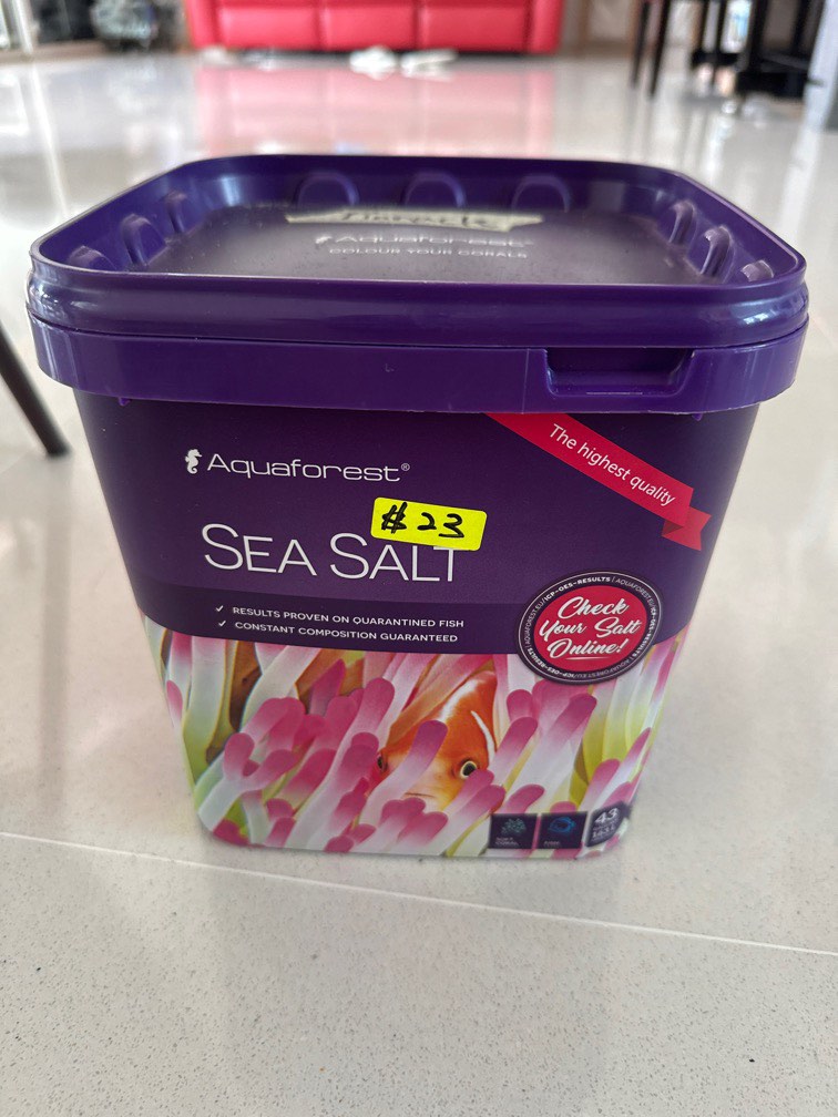 Marine Fish Sea Salt, Pet Supplies, Homes & Other Pet Accessories on ...