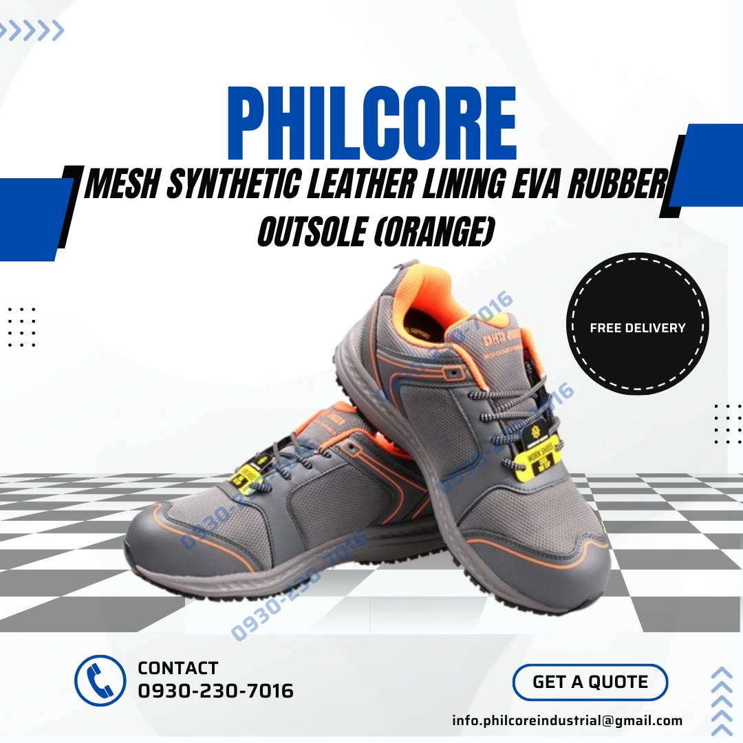Mesh Synthetic Leather Lining Eva Rubber Outsole(Orange),Integral ...