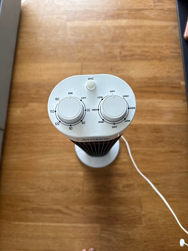 Midea Tower Fan with Oscillating function, Furniture & Home Living ...